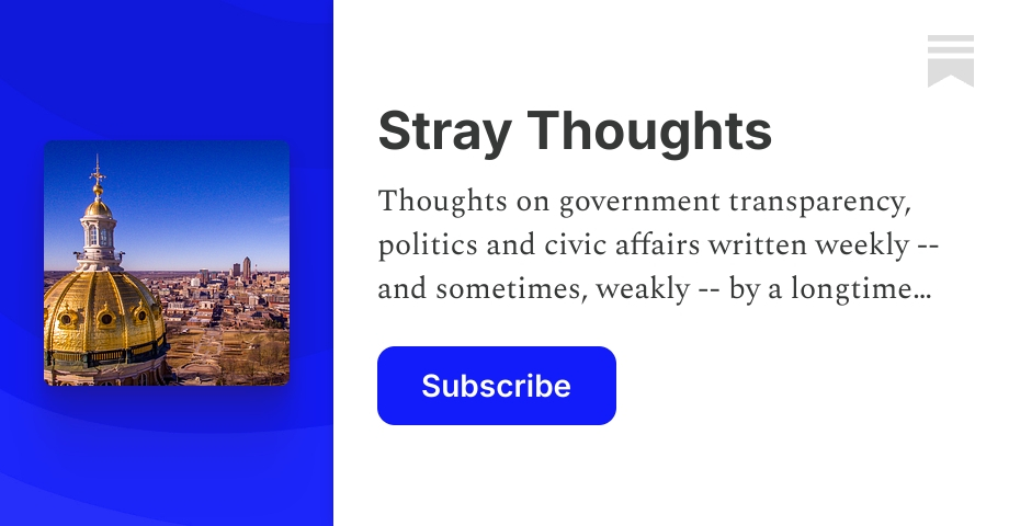 Stray Thoughts | Randy Evans | Substack