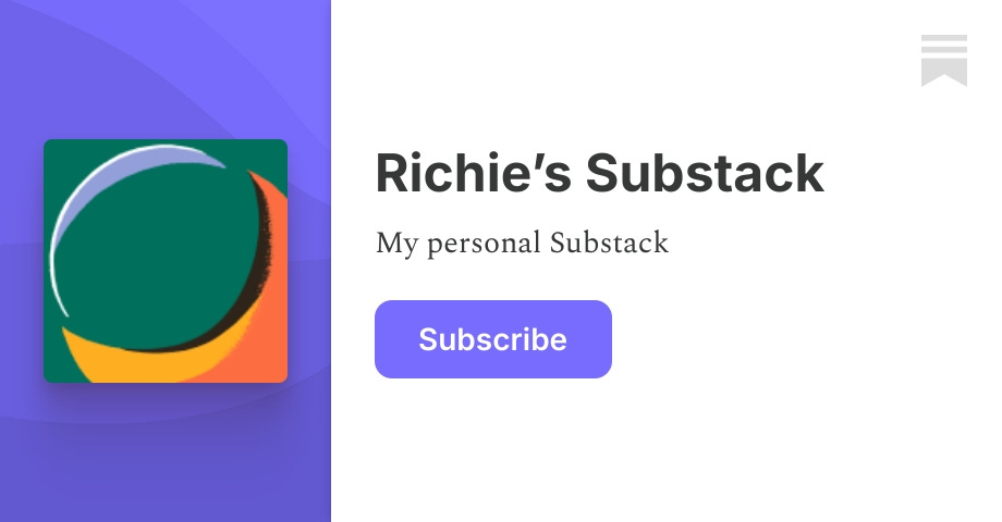 Richie’s Substack | Richard Manus Lupinacci | Substack