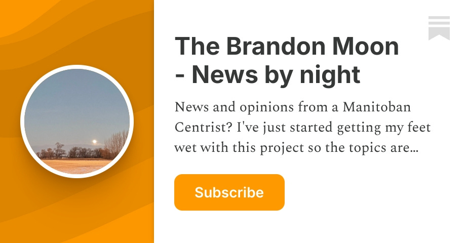 The Brandon Moon - News by night | Richie Hardinge | Substack