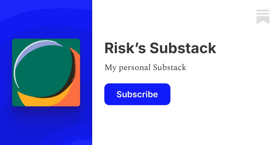 Risk’s Substack | Risk Aware Development | Substack