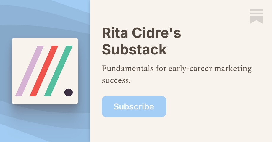 Rita Cidre's Substack | Substack