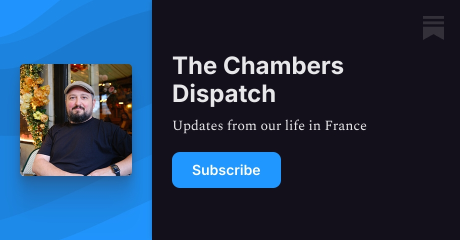 The Chambers Dispatch | Robert Chambers | Substack