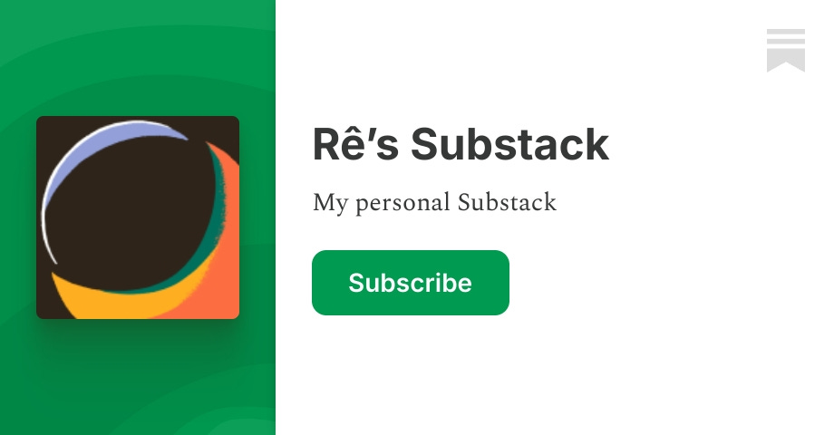 Rê’s Substack | Humble me | Substack