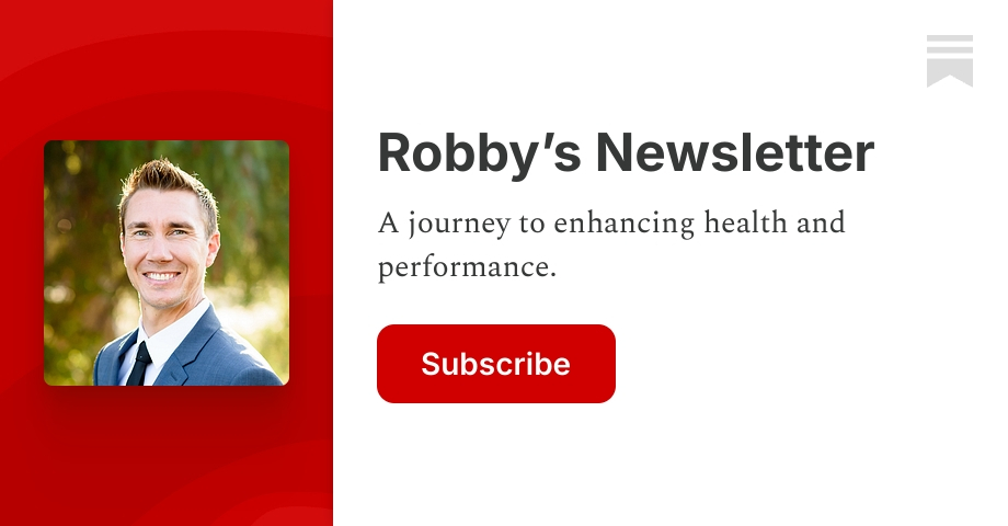 Robby’s Newsletter | Robby Bell | Substack