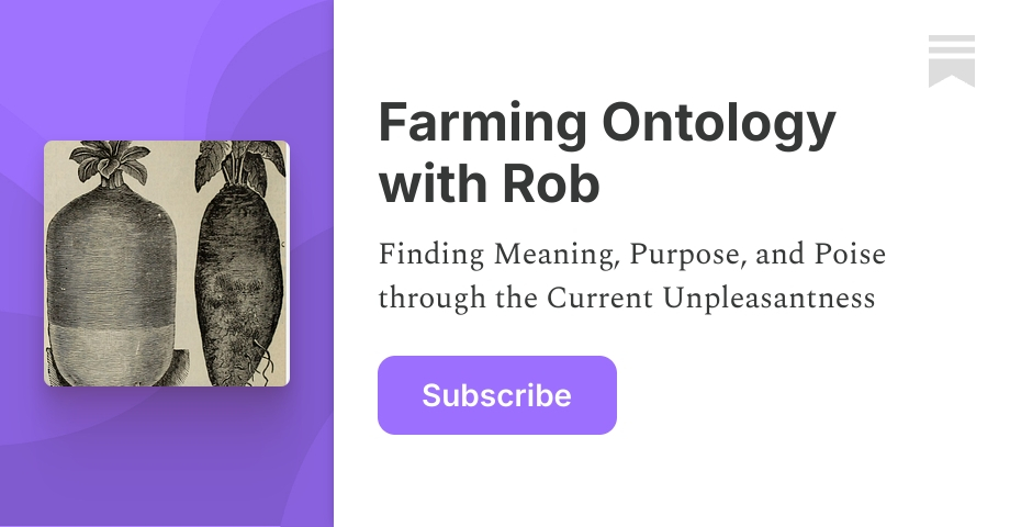 Farming Ontology with Rob | Substack