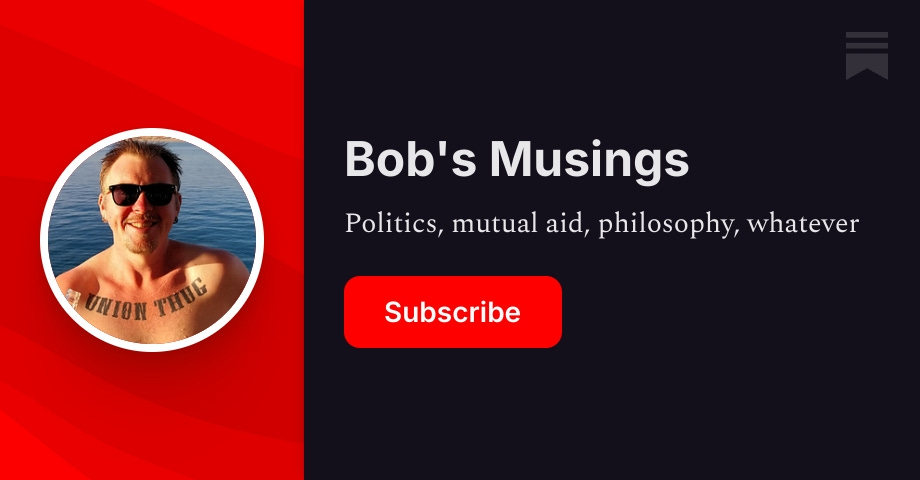 Bob's Musings | Substack