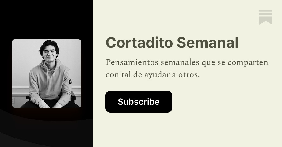 Cortadito Semanal | Roberto Gallegos | Substack