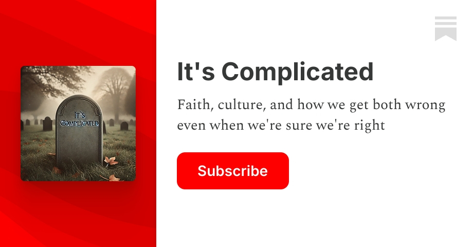 It's Complicated | Roberto Rivera | Substack