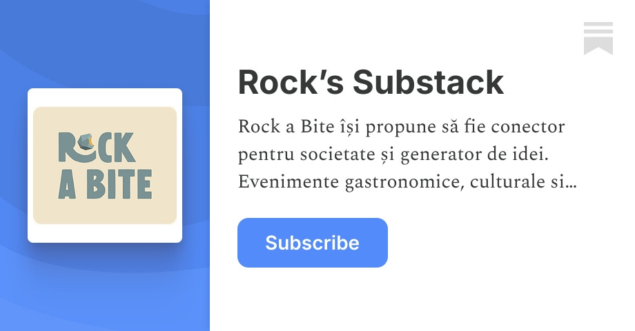 Rock’s Substack | Rock a Bite | Substack