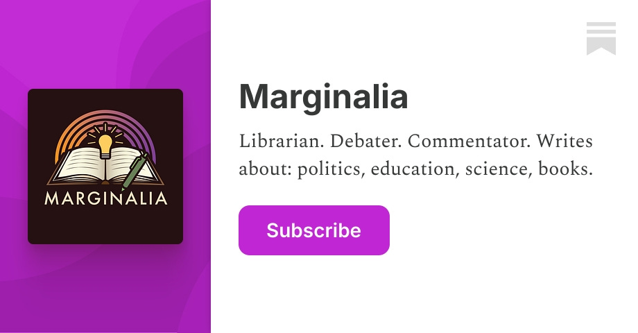 Marginalia | Matthew C. | Substack