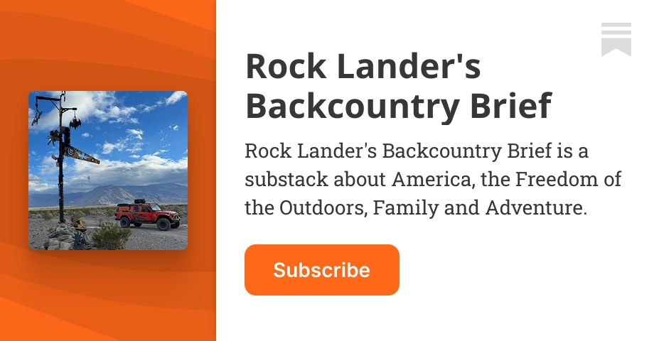Rock Lander's Backcountry Brief | Substack