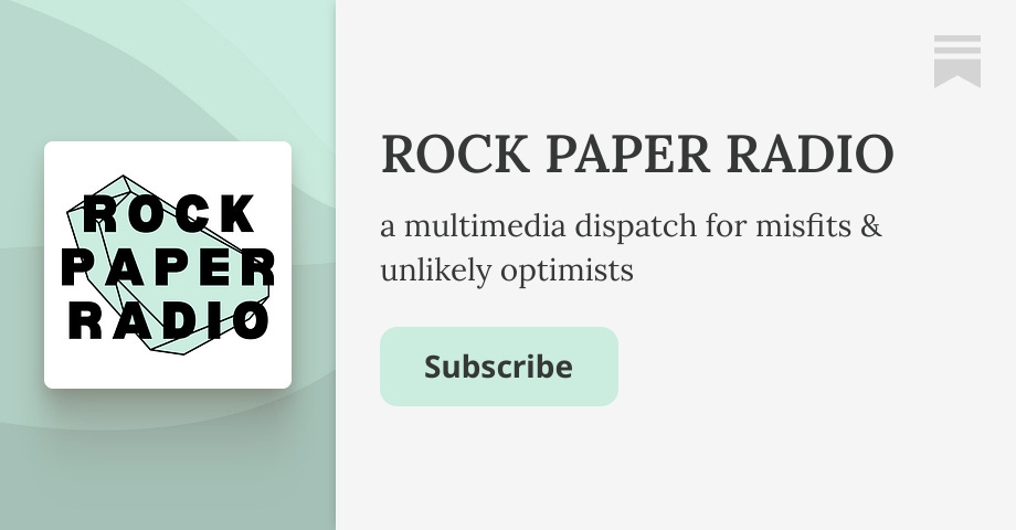 ROCK PAPER RADIO | Kristin Leong | Substack