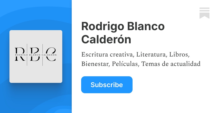 Rodrigo Blanco Calderón | Substack