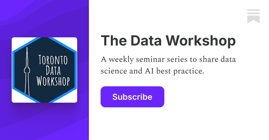 The Data Workshop | Rohan Alexander | Substack