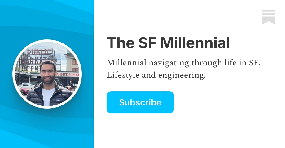 The SF Millennial | Rohan | Substack