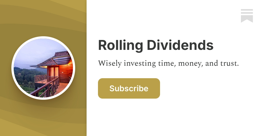 Rolling Dividends | Mark V Morgan | Substack