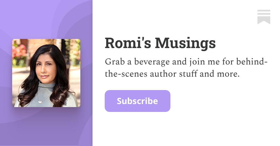 Romi's Musings | Romi Moondi | Substack