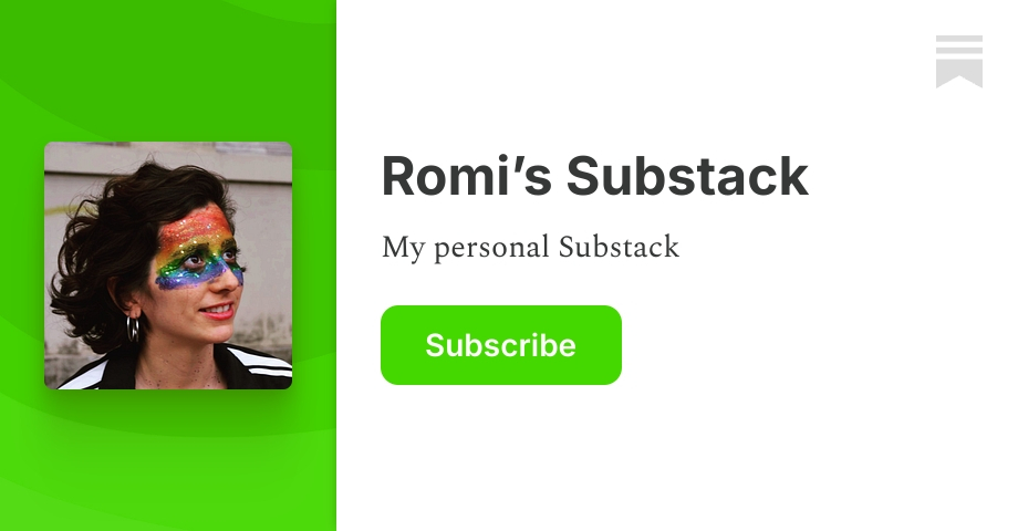 Romi’s Substack | Romi Vivero | Substack