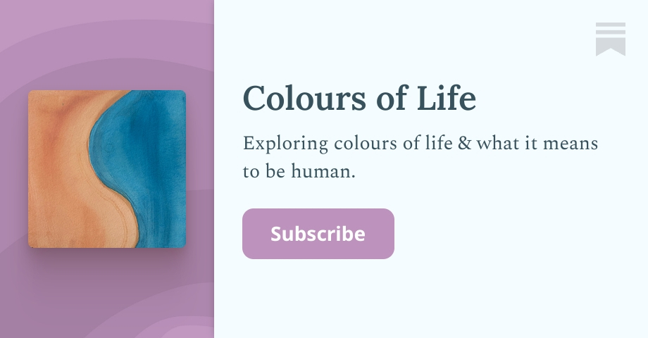 Colours of Life | Romy Elisabeth Morssinkhof | Substack