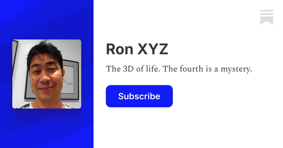 Ron XYZ | Ronald Lucero | Substack