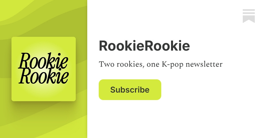 RookieRookie | Substack