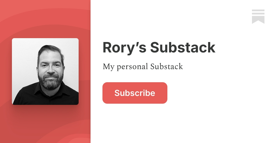 Rory’s Substack | Rory Wilson | Substack