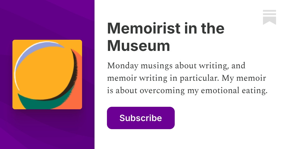 Memoirist in the Museum | Rose | Substack