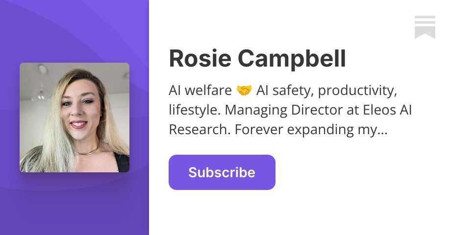 Rosie Campbell | Substack