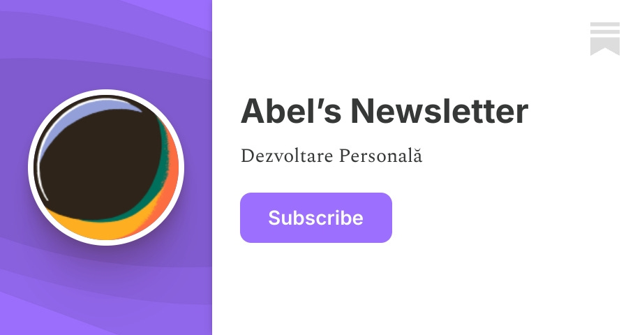 Abel’s Newsletter | Substack