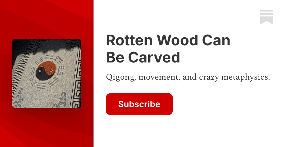 Rotten Wood Can Be Carved | Steve Geisz | Substack