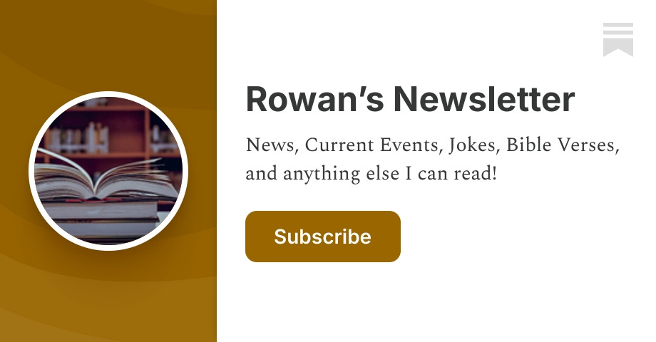 Rowan’s Newsletter | Rowan Reads... | Substack