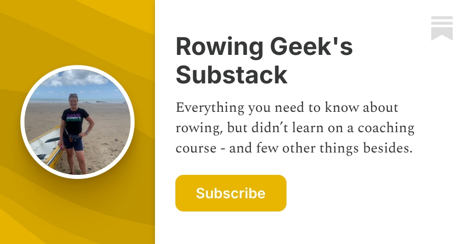 Fat Coaches - Rowing Geek's Substack