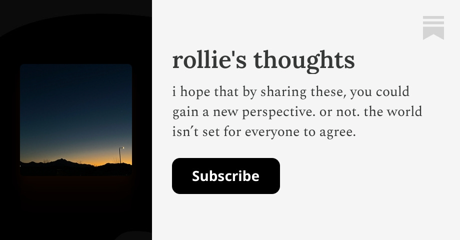 rollie's thoughts | ro