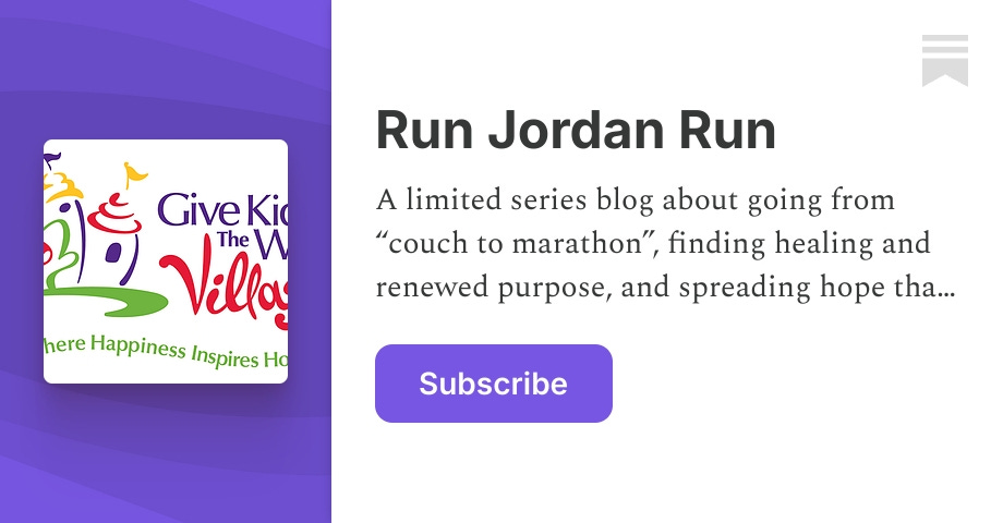 Run Jordan Run | JordanRunner | Substack