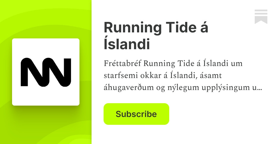 Running Tide á Íslandi | Substack
