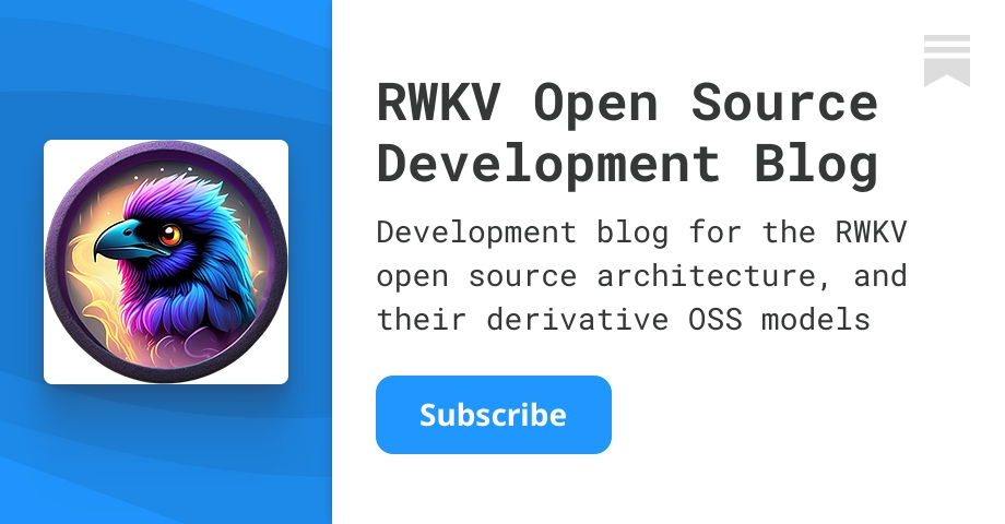 RWKV Open Source Development Blog | Substack