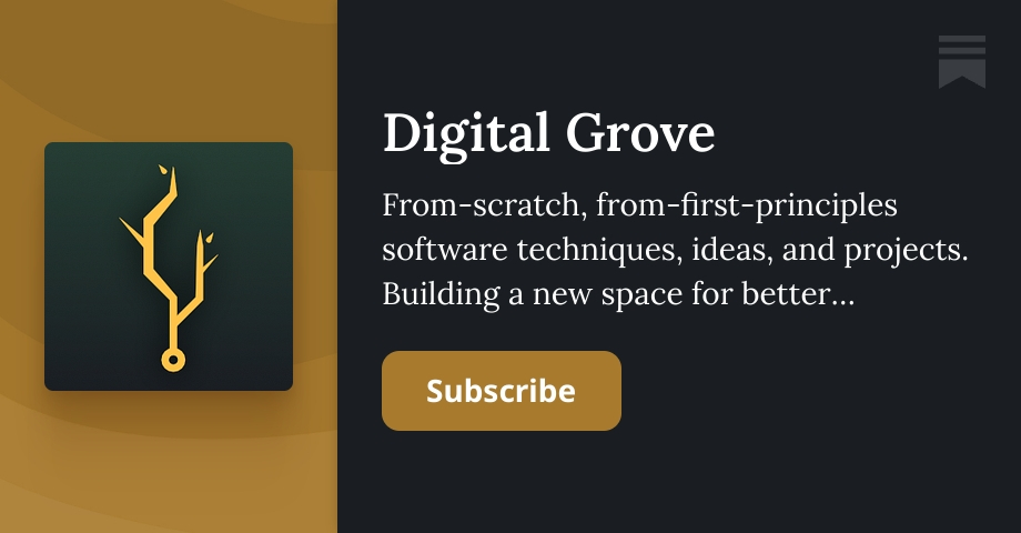 Digital Grove | Ryan Fleury | Substack