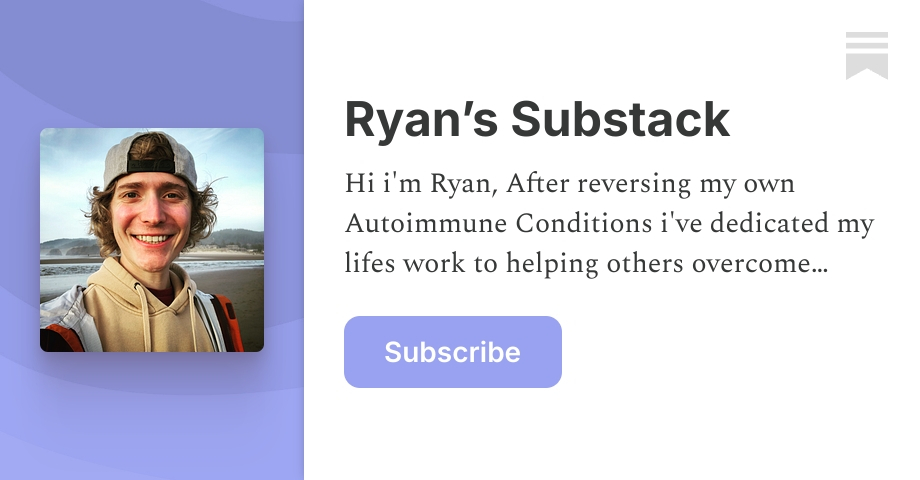 Ryan’s Substack | Ryan Mitchel Brown | Substack
