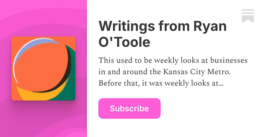Writings from Ryan O'Toole | Ryan O’Toole | Substack