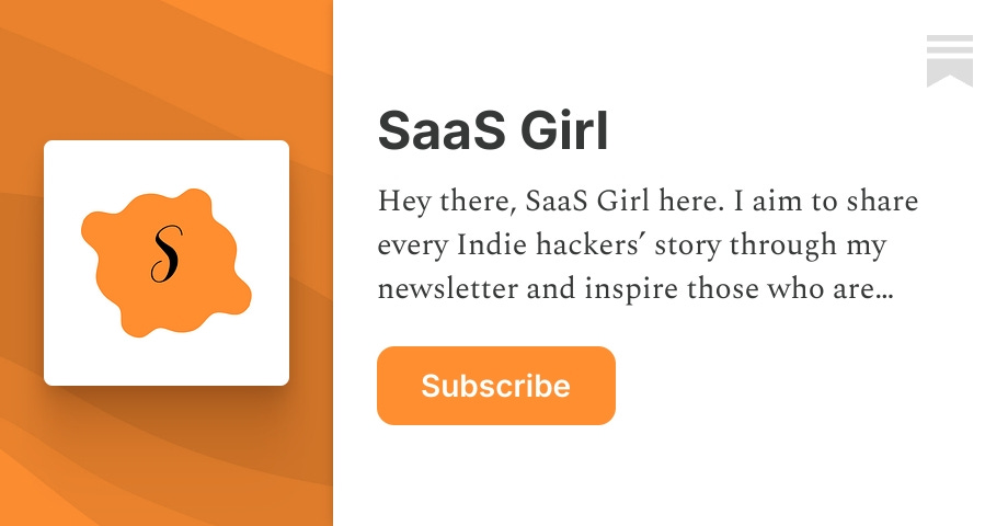 SaaS Girl | Substack