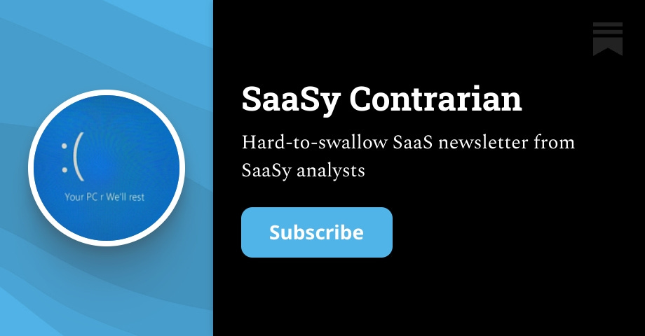 SaaSy Contrarian | SaaS Doomsday Tracker | Substack