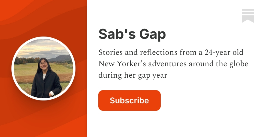Sab's Gap | Sabrina Chok | Substack