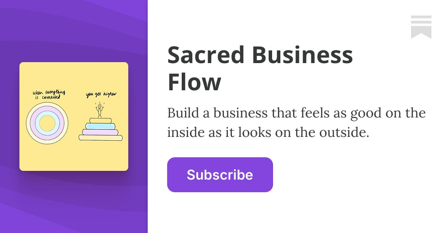 Sacred Business Flow | Phil Powis ️⚡️ | Substack