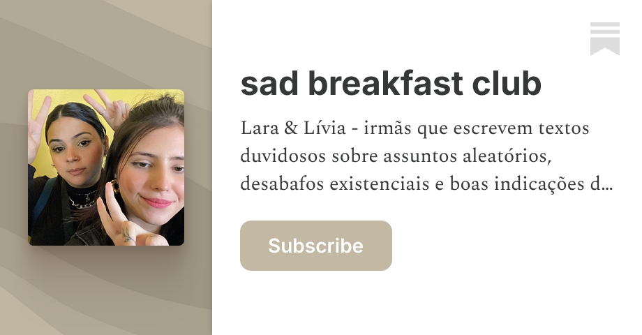 sad breakfast club | Substack