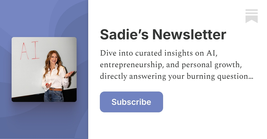 Hello Substack - by Sadie St Lawrence - Sadie’s Newsletter