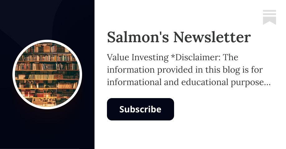 Salmon's Newsletter | Deep Value Alpha | Substack
