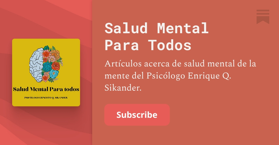Salud Mental Para Todos | Substack