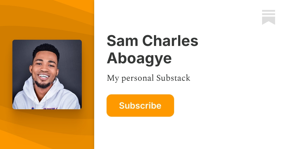 Why Problems Exist - Sam Charles Aboagye