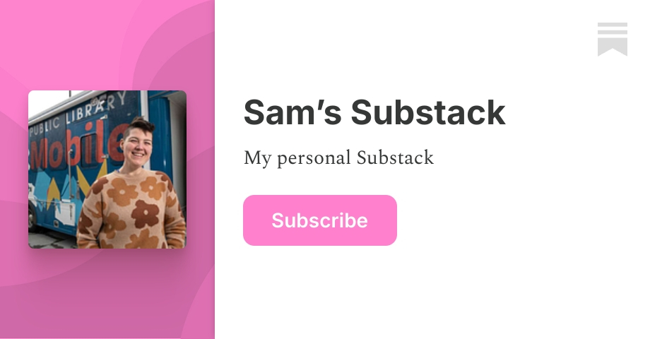 Sam’s Substack | Sam Helmick | Substack