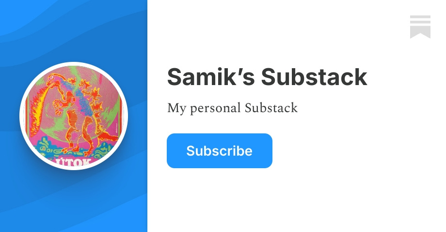 Samik’s Substack | Samik Shrestha | Substack